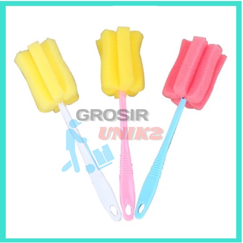 Jual SPON BOTOL GELAS BOTOL Sikat Gelas Botol Sponge Susu Bayi Spons ...