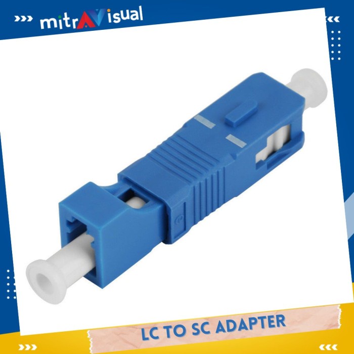 Jual LC female to SC male Fiber Optic Hybrid Optical Adaptor | Shopee ...