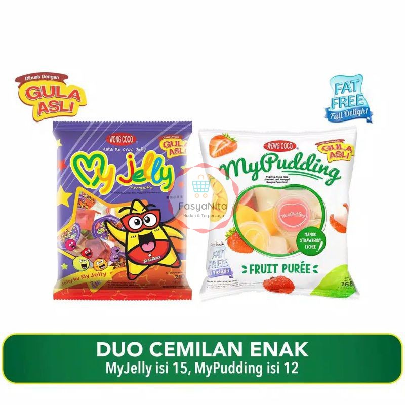 Jual Wong Coco MyJelly - MyPudding | Shopee Indonesia