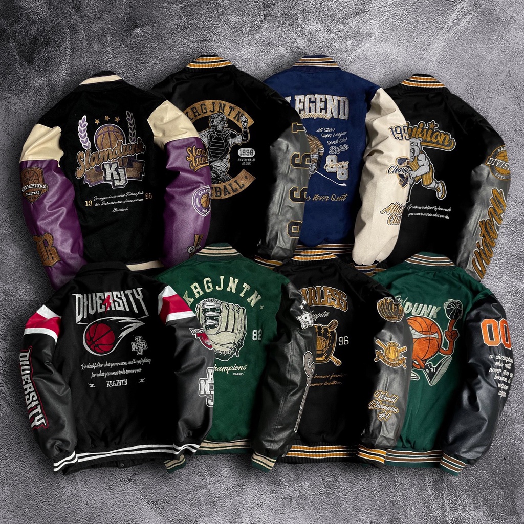 Jual VARSITY JACKET / JAKET BASEBALL "volume 3" Super Murah Promo Besar ...