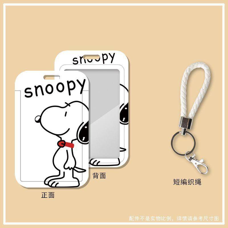 Jual ⭐ MKBK ⭐ Snoopy Lanyard Id Card Name Tag Id Card Holder Lucu Kartu ...