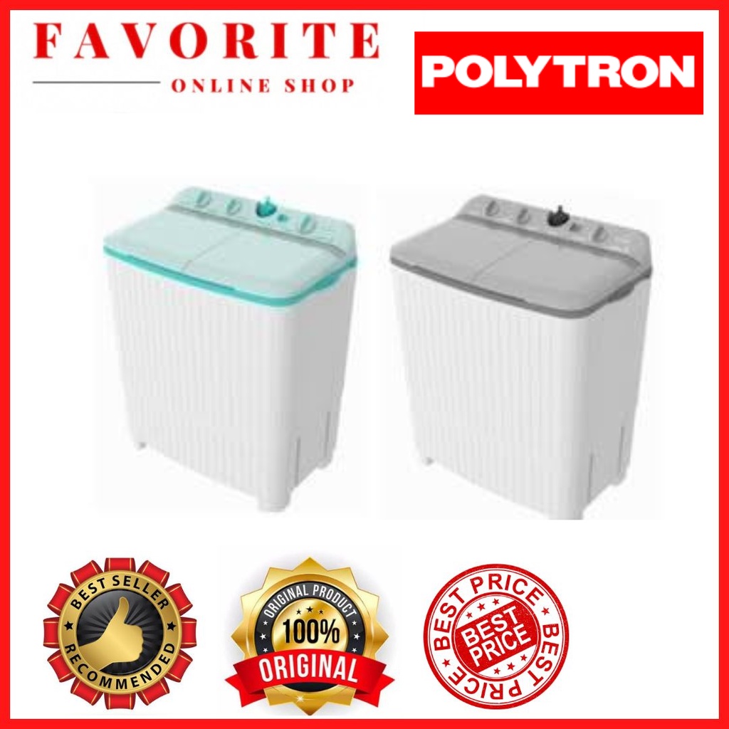 Jual MESIN CUCI POLYTRON 2 TABUNG PWM 9076 PWM9076 | Shopee Indonesia