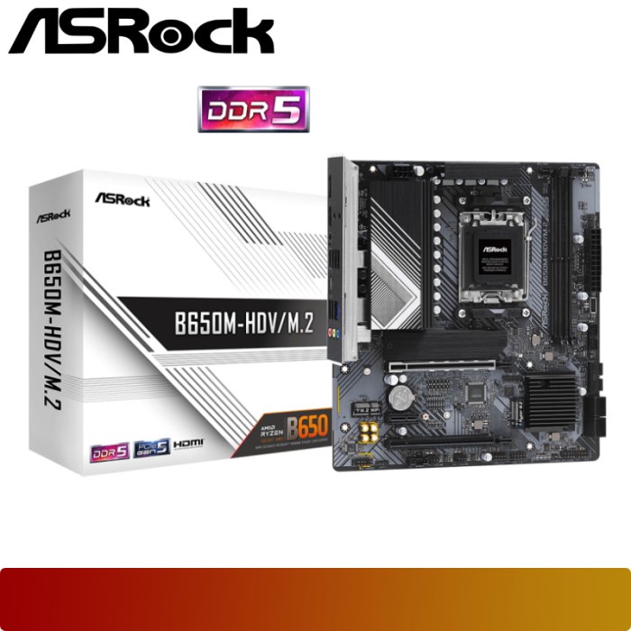 Jual ASROCK B650M-HDV/M.2 | Motherboad AMD B650 Ryzen AM5 | Shopee ...