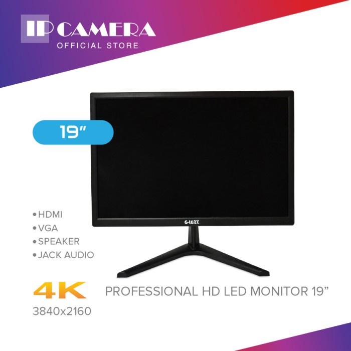 Jual G-LENZ MONITOR LED 19 Inch 4K (Garansi Resmi) | Shopee Indonesia