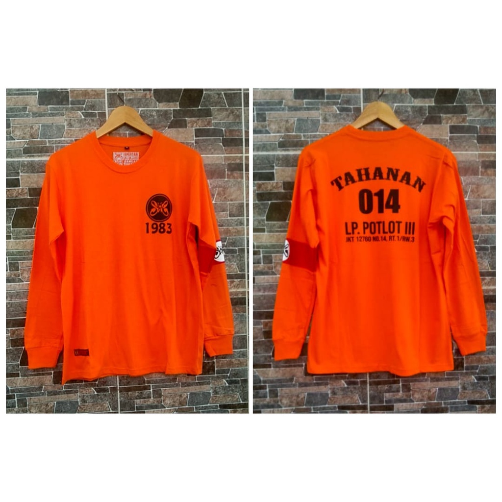 Jual KAOS SLANK TAHANAN POTLOT ORANGE 04 PANJANG BAJU SLANK_ SLANKERS ...