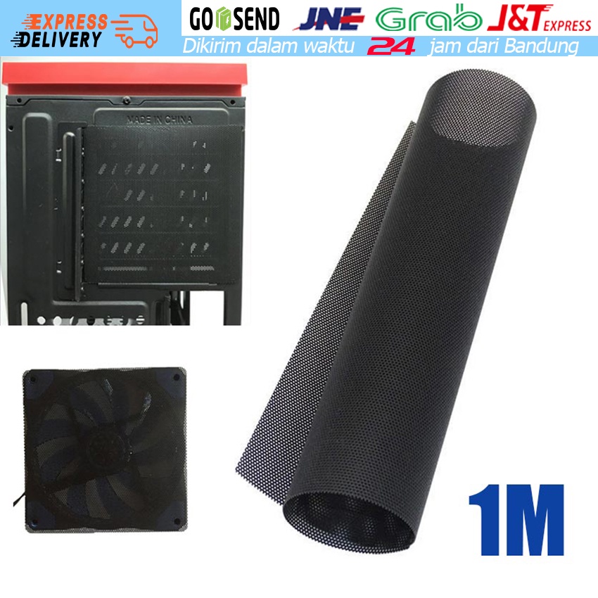 Jual Panjang 1M Lebar 30CM Filter Dust Mesh PVC / Fan PC Komputer ...