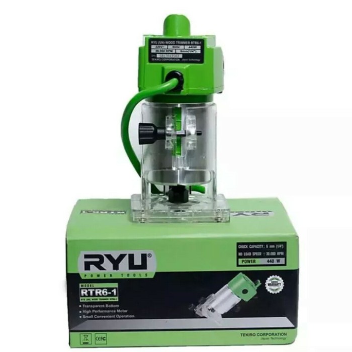 Jual Mesin Profil Router Trimmer Kayu Kecil - RYU RTR6-1 Wood Trimmer ...