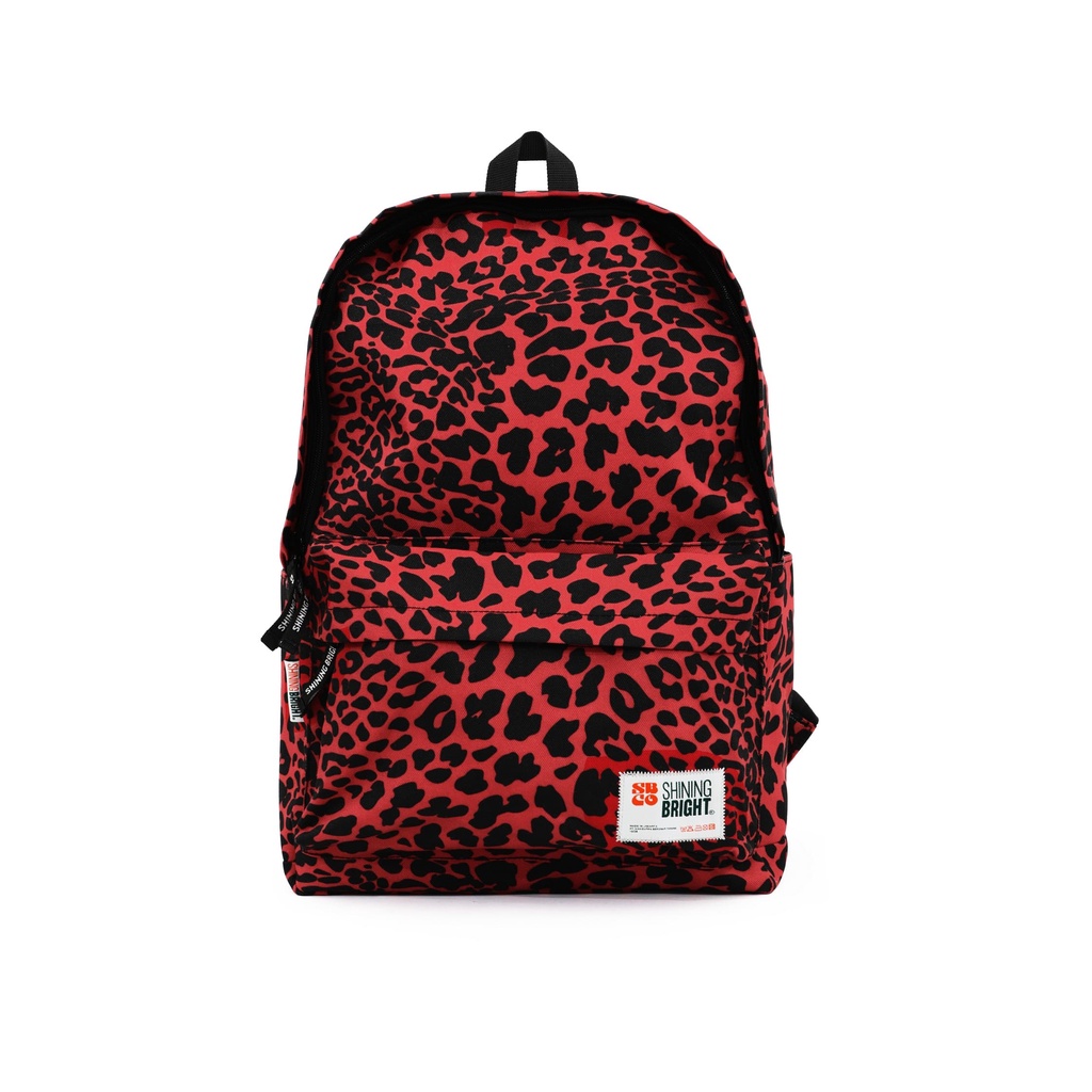 Jual Shining Bright Red Leo Backpack | Shopee Indonesia