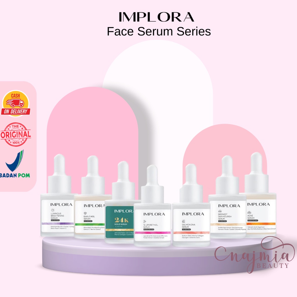 Jual Najmia - BUY 100K GET 1 IMPLORA Face Serum series / Serum Wajah ...