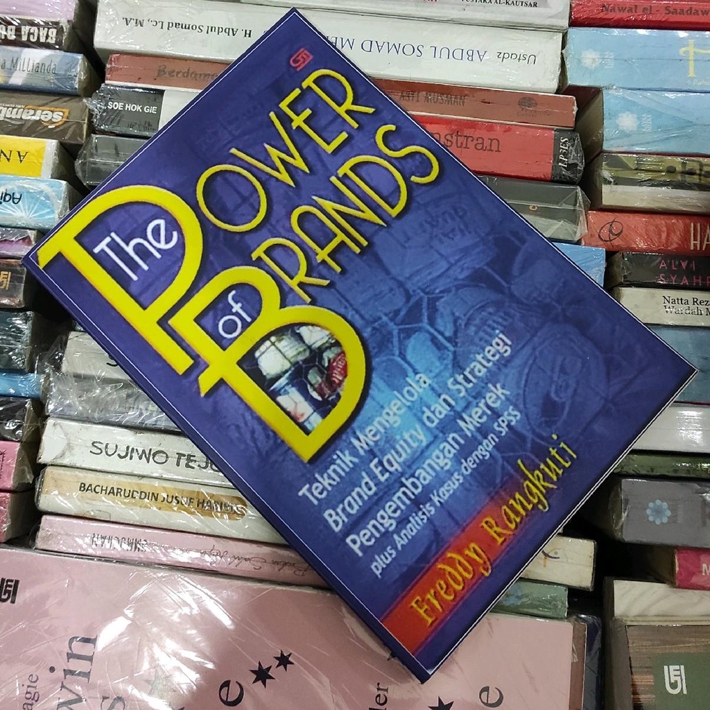Jual Buku the power of brands by freddy rangkuti Edisi Reguler | Shopee ...