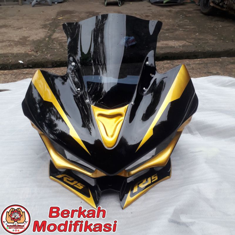Jual Cover Headlamp Model R25 Winglet PNP Yamaha R15 OLD V1 V2 | Shopee ...