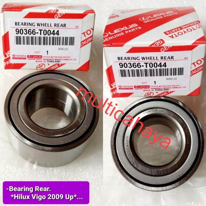 Jual bearing lahar Hilux Vigo 2009 belakang 4Akw010 90366-T0044 ...
