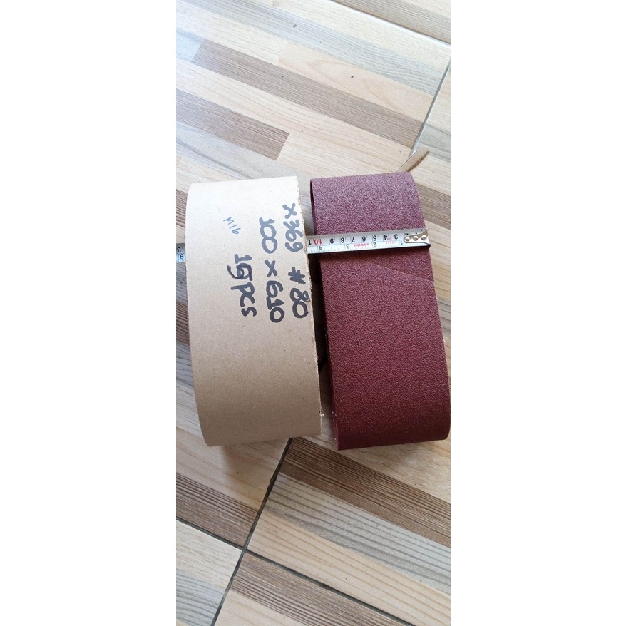 Jual Mata amplas sabuk adaptor belt sander GREYHOUND 100 x 610 grit 80 ...