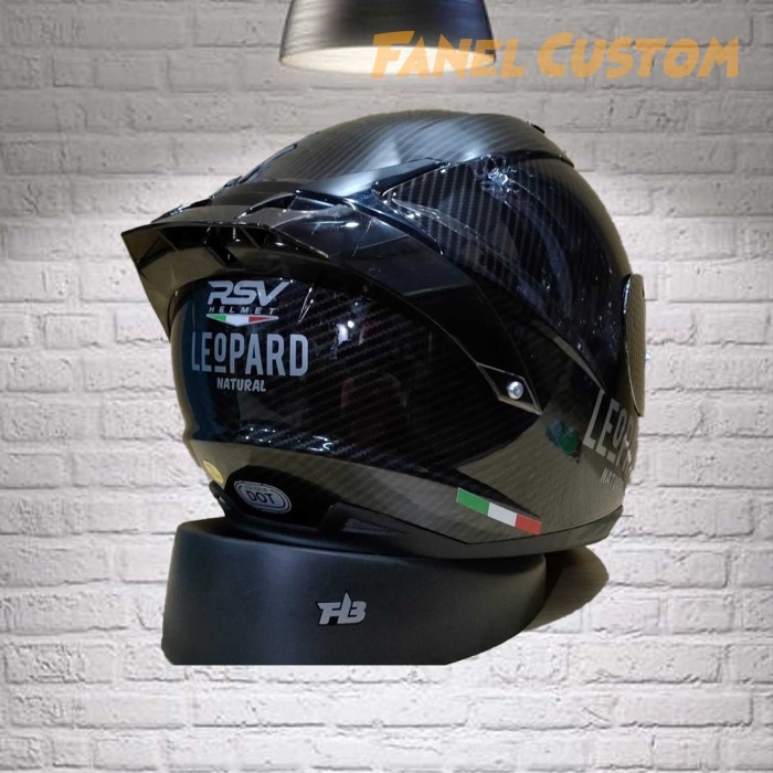 Jual STIKER HELM LEOPARD PAKET GANTENG RSV KYT NHK DLL CUTTING STICKER ...