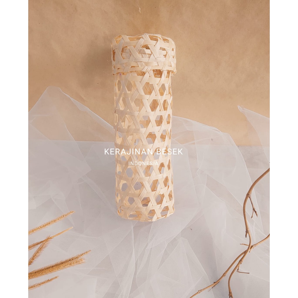 Jual Bambu KLONGSONG TEMPAT BOTOL// Tempat botol bambu// Botol murah ...