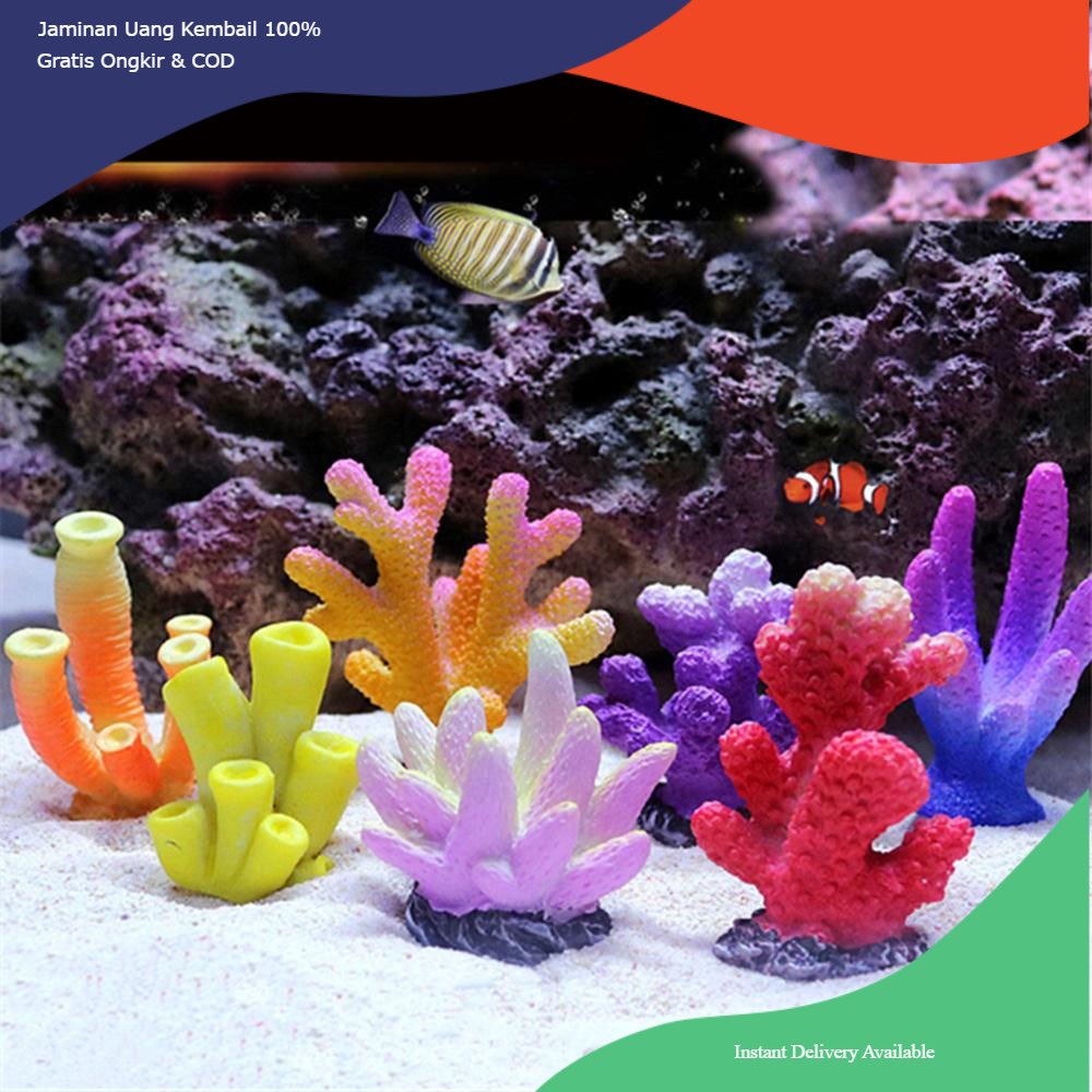 Jual Hiasan aquarium karang buatan, karang buatan aquarium, dekorasi ...