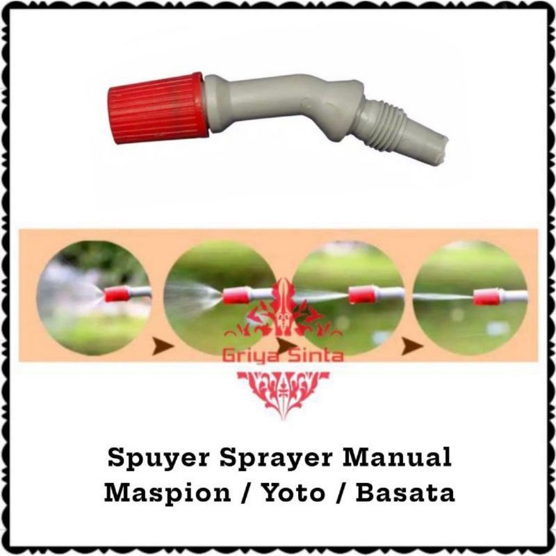 Jual Spuyer Nozzle Sprayer Manual Maspion Yoto hokita cba | Shopee ...