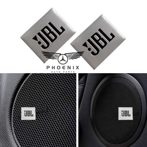 Jual Emblem Sticker Logo JBL 3D Alumunium Sticker Decals Audio Speaker ...