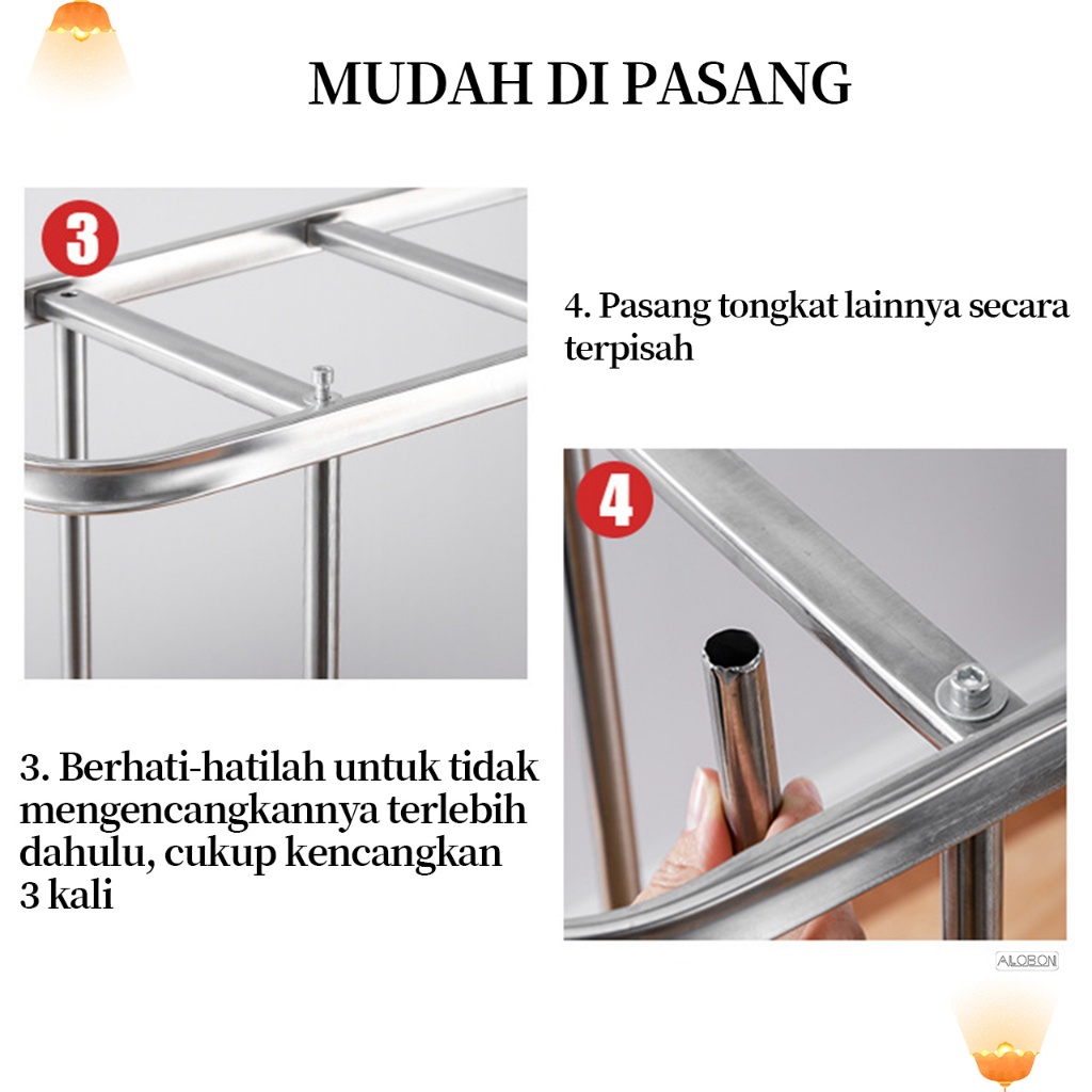 Jual DG57HK ALOBON Rak Sepatu tingkat/ rak sepatu kokoh/tempat sepatu ...