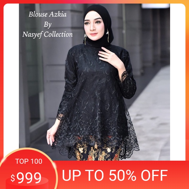 Jual Promo AWK % aI-stelaN kebaYa blOUse caNtIk - mOdel bajU kebaYa ...