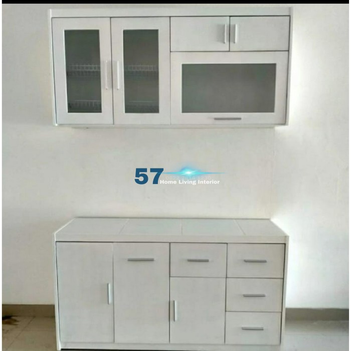 Jual Lemari Rak Dapur Serbaguna Bahan Multiplek HPL Free Desain ...