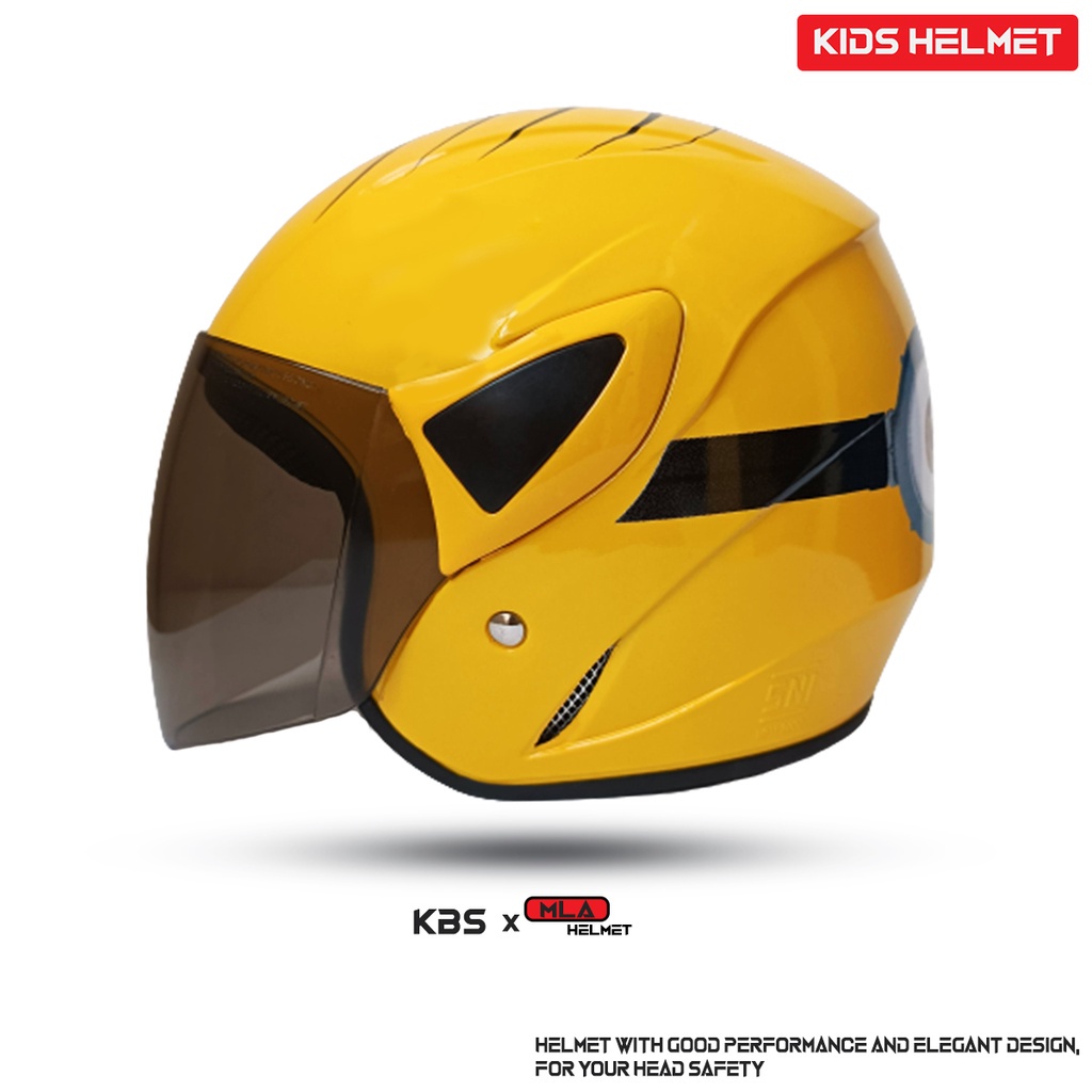 Jual Helm Anak KBS ANAK Kids SNI Untuk Anak Umur 3-7 Tahun COD | Shopee ...