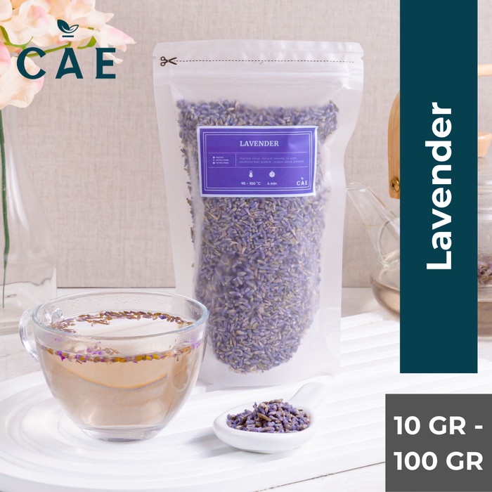 Jual Teh Bunga Lavender Wangi Premium Dried Lavender Tea Premium Tisane ...