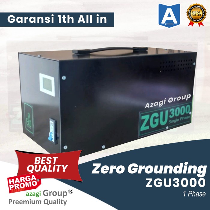 Jual EXO ZGU3000 WATT Zero Grounding 3k Tegangan Listrik 3KVA Zero ...