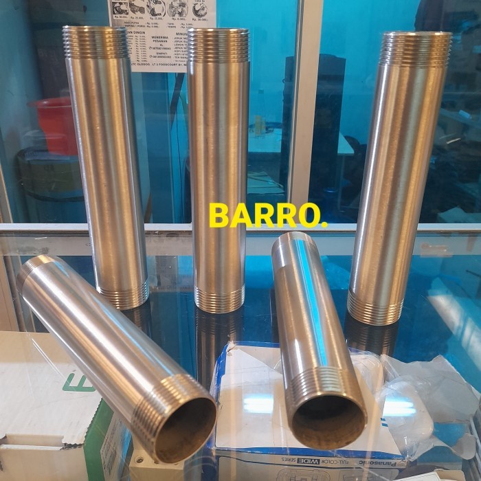 Jual Pipa Nepple SS 1-1/4" x 20 cm | Shopee Indonesia