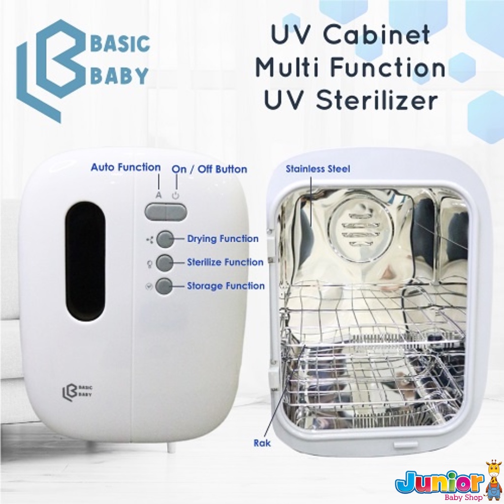 Jual Basic Baby UV Cabinet Multi Functional UV Sterilizer - Alat Sterilisasi | Shopee Indonesia