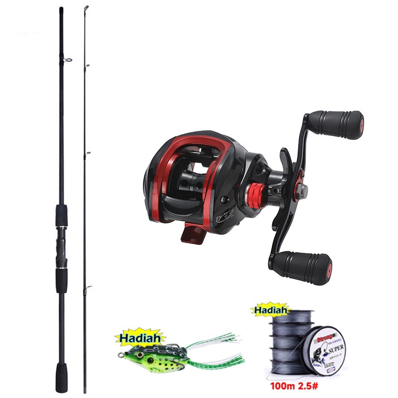 Jual Set Alat Pancing Murah Pancing 1 Set Murah Dan Kuat 1.65m 1.8m 2 ...