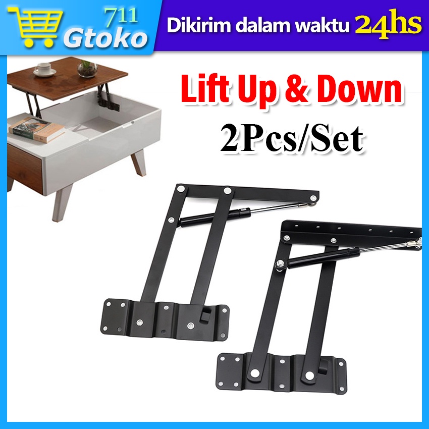 Jual Engsel Hidrolik Extention Meja Lipat Lift Up & Down Coffee Table ...