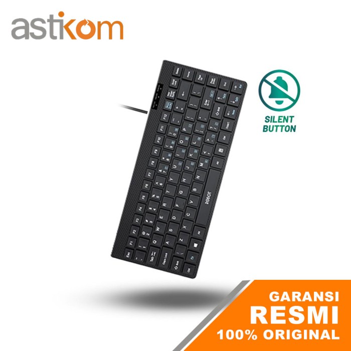 Jual Keyboard Robot RK10 Mini Wired | Shopee Indonesia