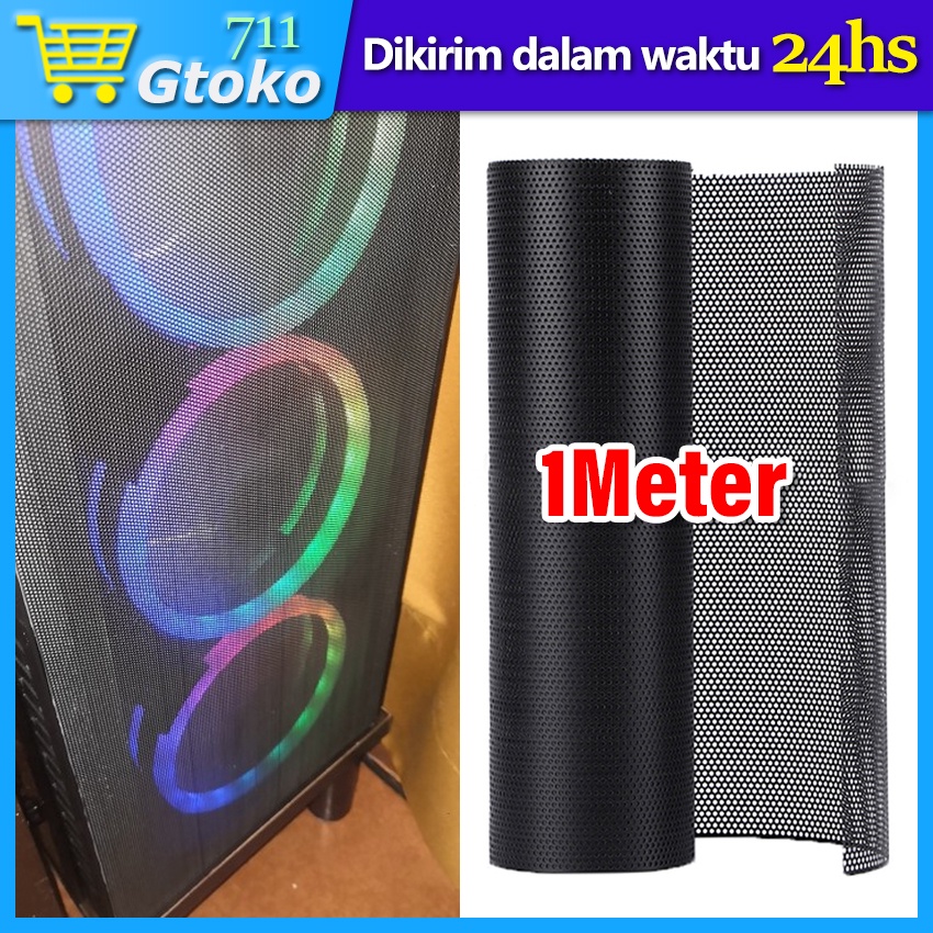 Jual Fan Mesh Filter Dust PVC Saringan Kipas Komputer Anti Debu 1 M ...