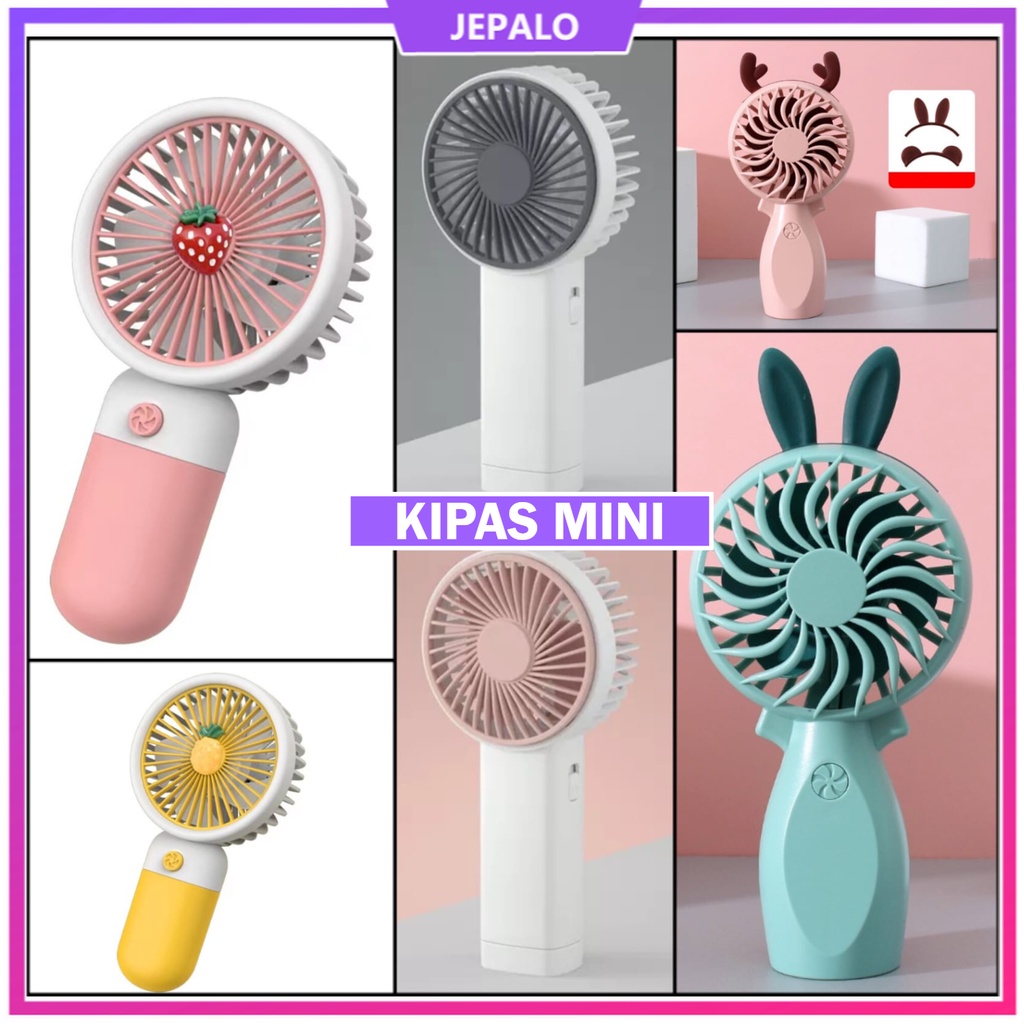 Jual Kipas mini cute Kipas portable Mini Fan Mungil Simple Kipas Angin ...