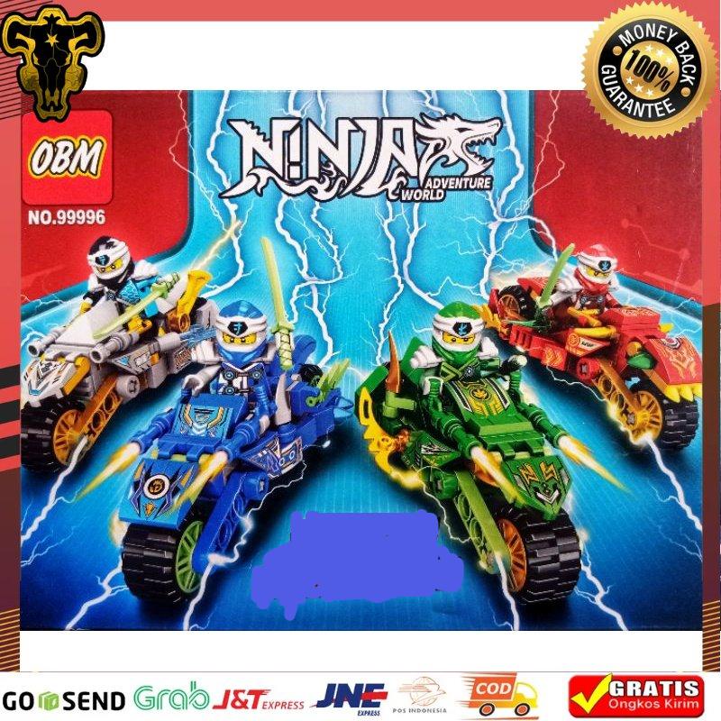Jual OBM99996 ∣ mainan anak minifigure lego ninjago motor gede motor ...
