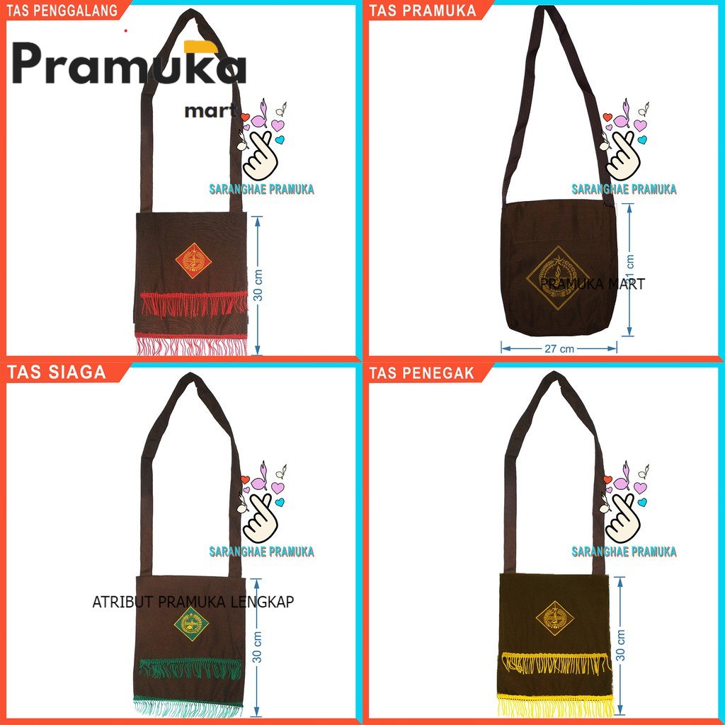 Jual Tas Sandang Slenmpang Pramuka Semarang Pramuka | Shopee Indonesia