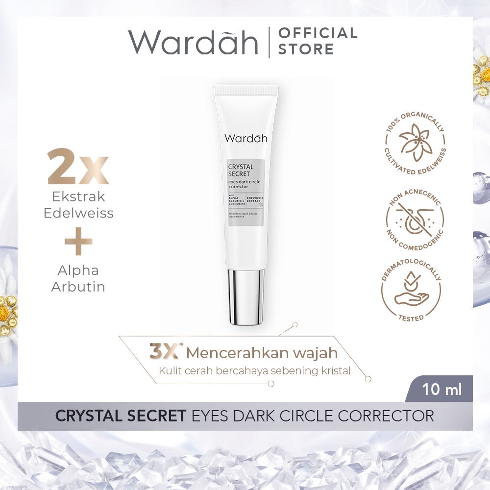 Jual Wardah Crystal Secret Eyes Dark Circle Corrector 10 ml | Shopee ...