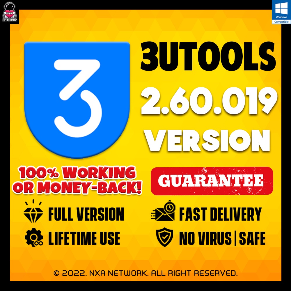 Jual 3uTools 2.60.019 | Guide Provided | Lifetime Full Version | 100% Working | No Virus ...