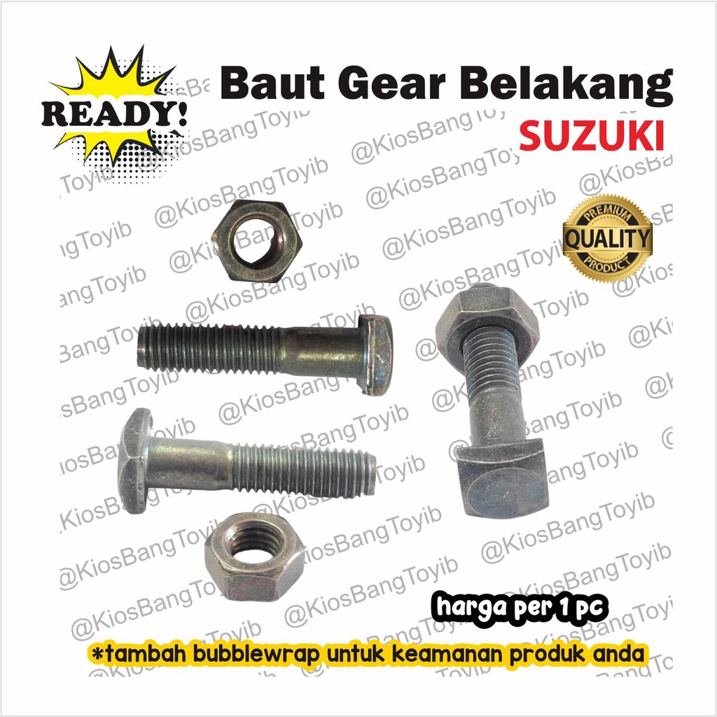 Jual Baut Baud Gear Gir Belakang Suzuki SHOGUN SMASH (1pc) | Shopee ...
