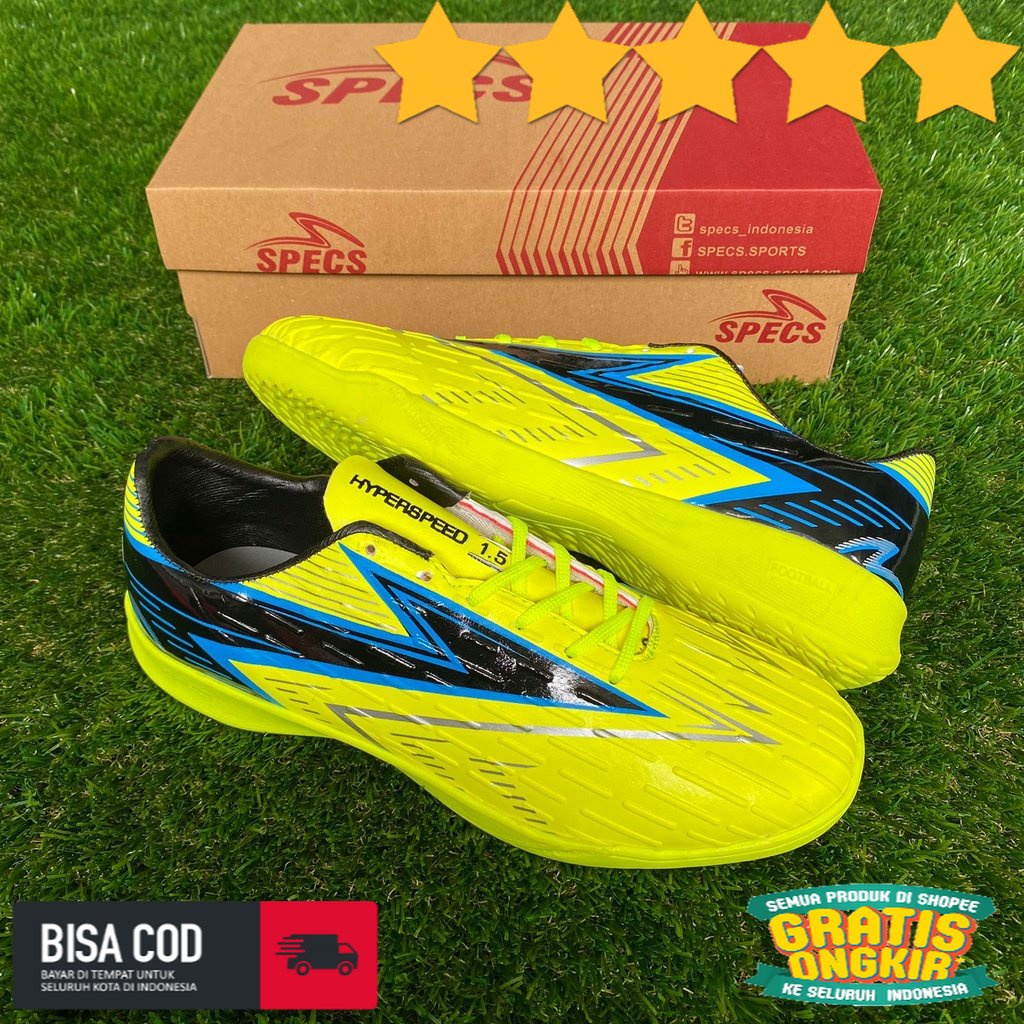 Jual UKURAN SIZE 37 38 39 40 41 42 43 44 45 //Sepatu futsal boots hitam ...