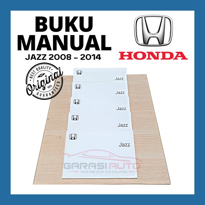 Jual BUKU PANDUAN MANUAL HONDA JAZZ GE8 E RS S AT MT 2008 - 2014 Baru ORI | Shopee Indonesia