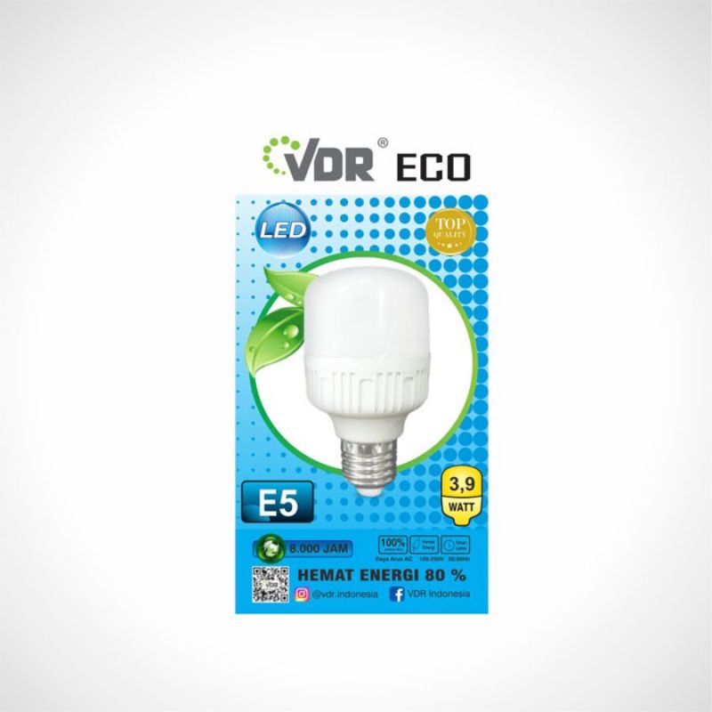 Jual Lampu LED E5 watt Capsul ECO Bright bohlam tabung | Shopee Indonesia