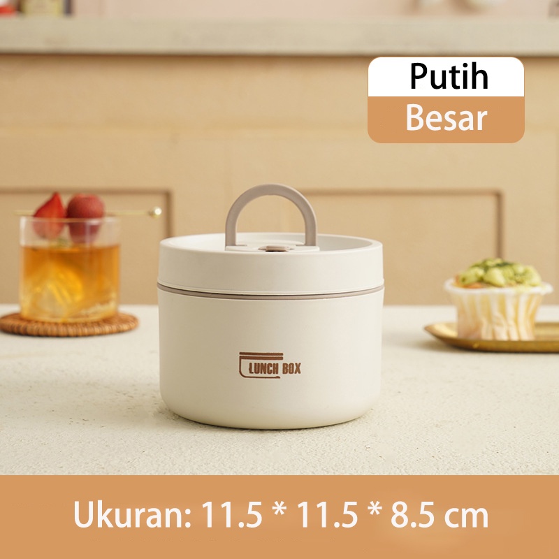 Jual Kotak Makan Siang Bento Portabel Tahan Bocor Stainless Lunch Box ...