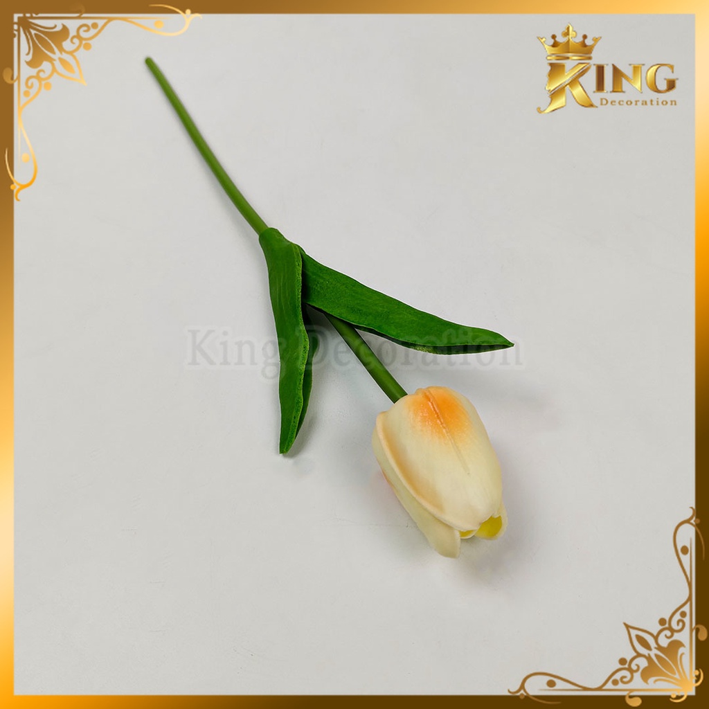 Jual Bunga mawar Tulip latex 1 cabang - hiasan Imitasi bunga mawar ...