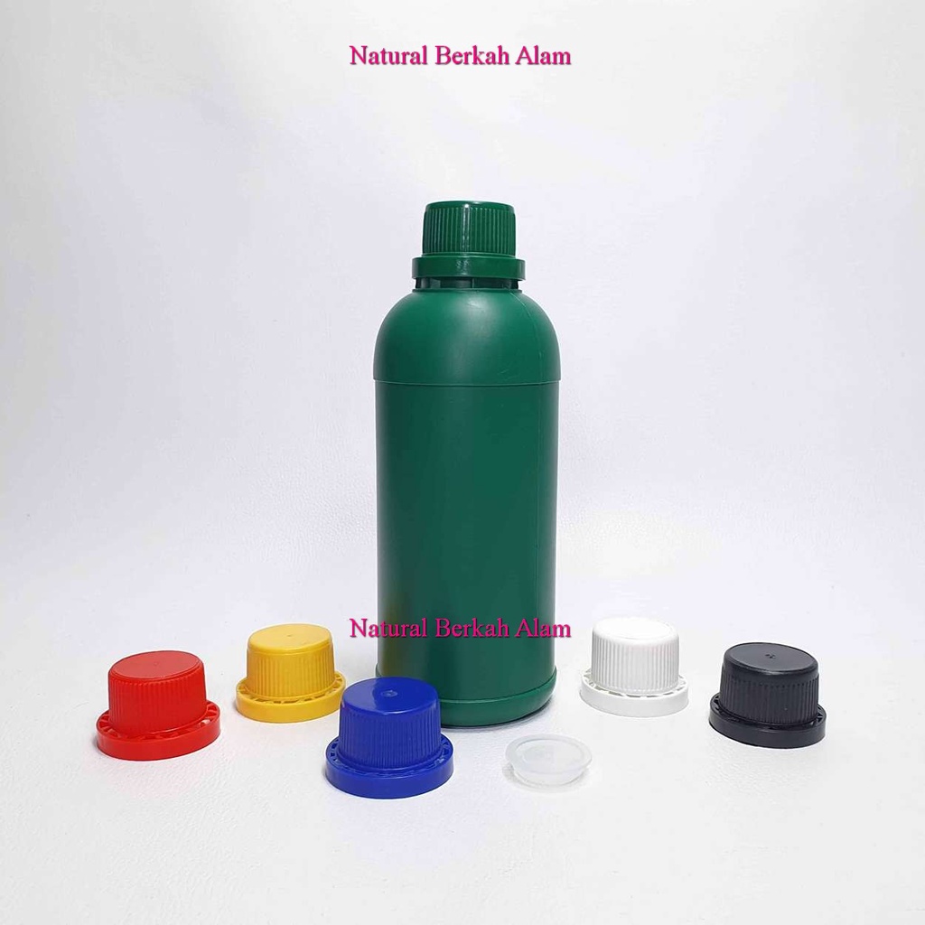 Jual Botol M 500 ml Hijau Dof HDPE / Botol Hdpe / Botol Pupuk / Botol Pupuk Kosong / Botol Pupuk ...