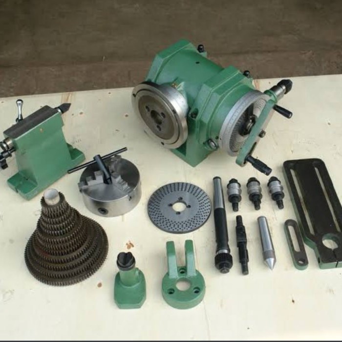 Jual dividing head universal 5 in 125mm - dividing head universal 125mm ...