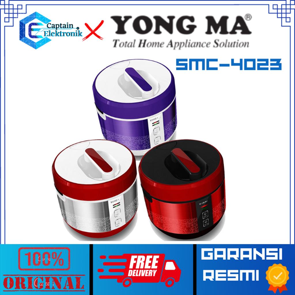 Jual MAGIC COM RICE COOKER YONG MA SMC4023 / SMC 4023 / SMC-4023 2L | Shopee Indonesia