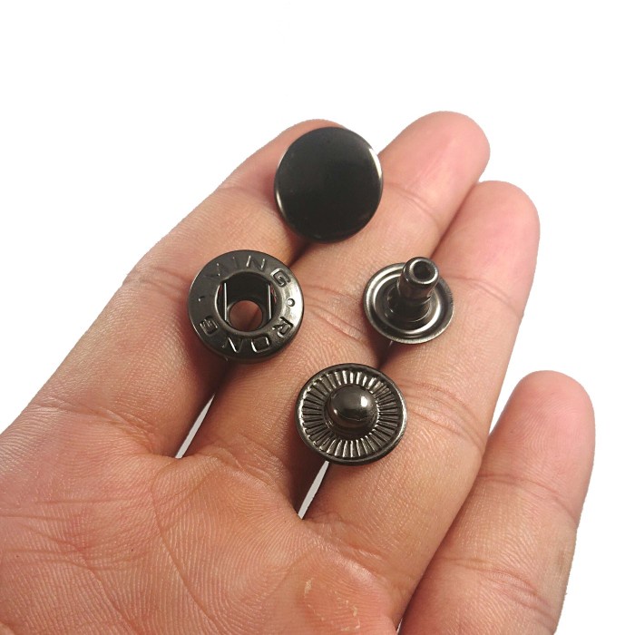 Jual KANCING CETET BESI MING RONG UKURAN 15 MM PER 144 PCS WARNA ...