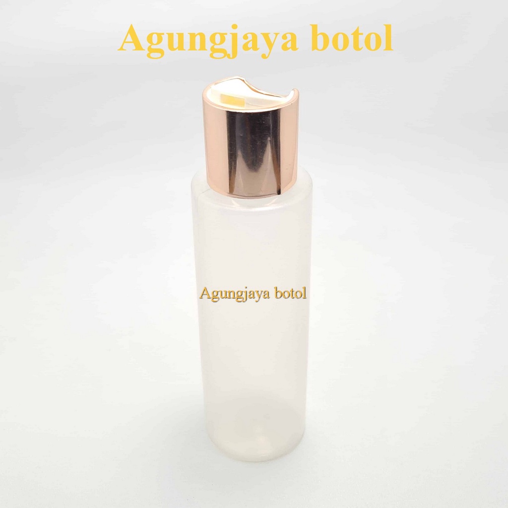 Jual Botol Pet 100 ml RF Panjang Natural Frossted Tutup Presstop ...